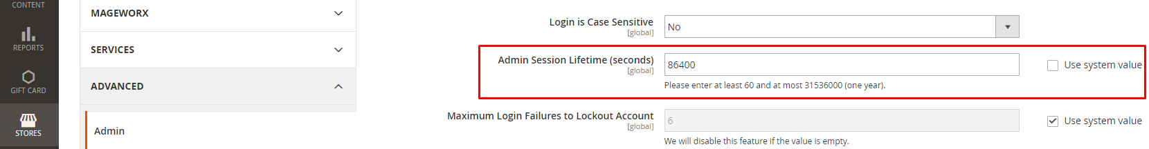 Extend the Magento 2 Admin Session Timeout - VectorNS